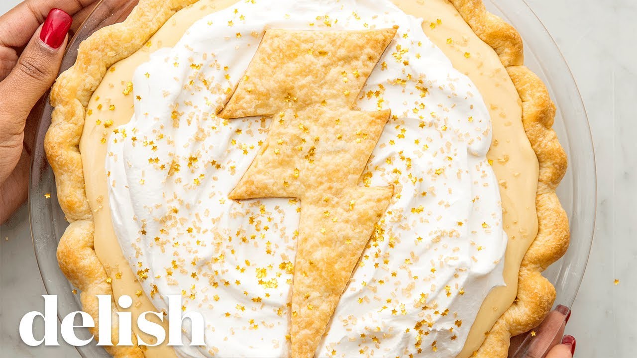 Butterbeer Pie | Delish - YouTube