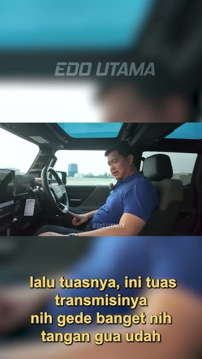 STEER DI MOBIL HUMMER EV BERSA MACHO BANGET! - YouTube