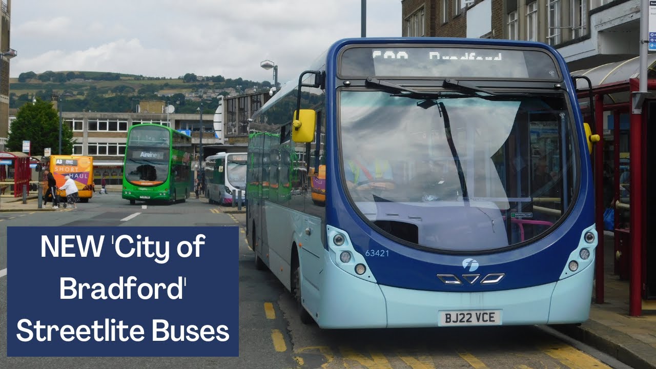 New 'City of Bradford' Wrights Streetlite Buses | Full Review - YouTube
