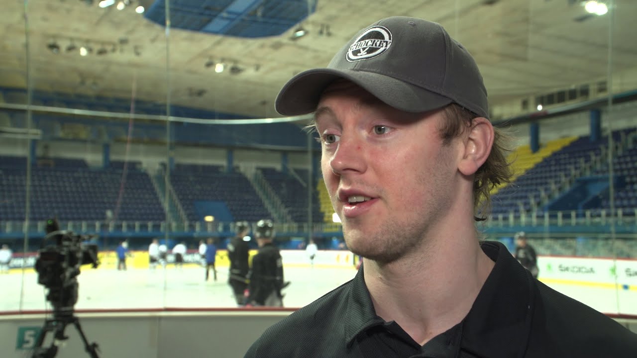 Sheffield Steelers - David Phillips signs for Steelers Interview - YouTube