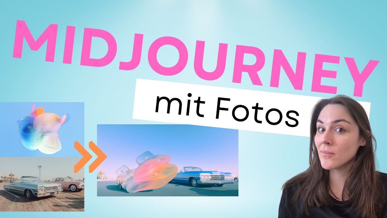 Fotos verändern & kombinieren mit Midjourney (Deutsches Tutorial) - YouTube