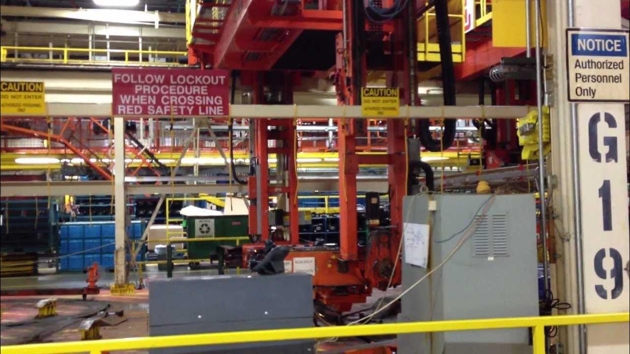 Automated Processes at General Motors plant in Roanoke, IN - YouTube