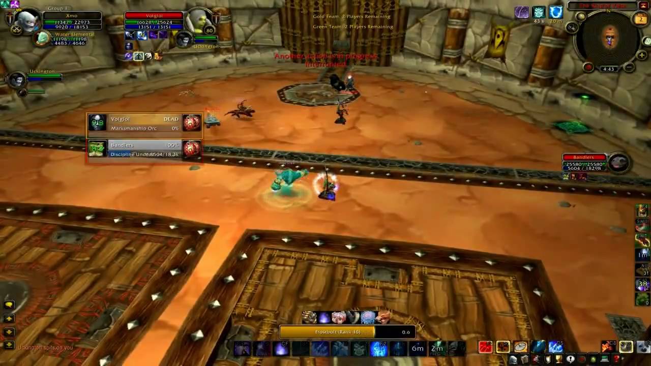 Mage Vs. Warlock 2V2 Arena PvP WoW - YouTube