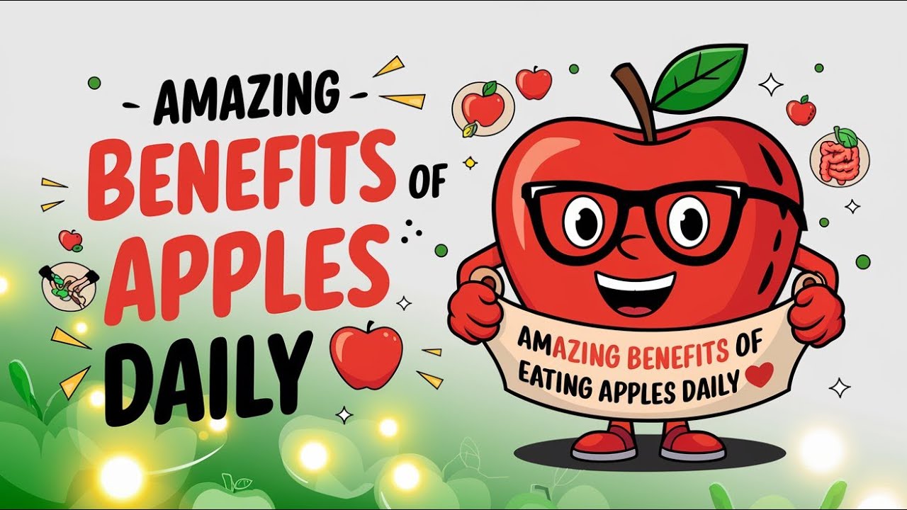 Amazing Benefits of Eating Apples Daily 🍎 | Why an Apple a Day Keeps ...
