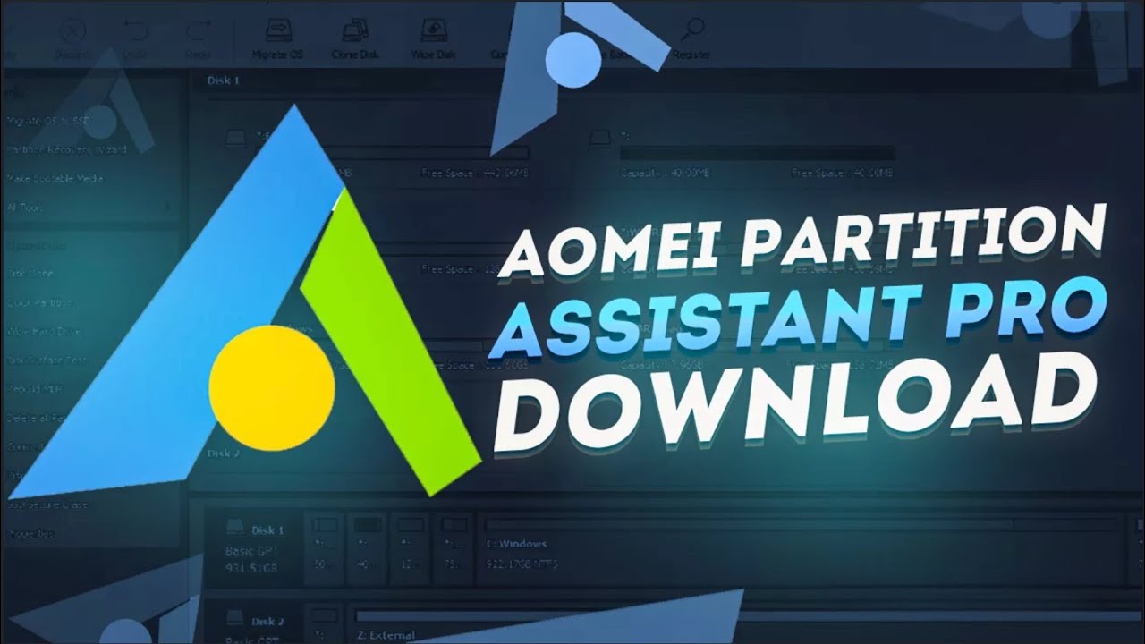 How to download AOMEI Partition Assistant Pro - YouTube