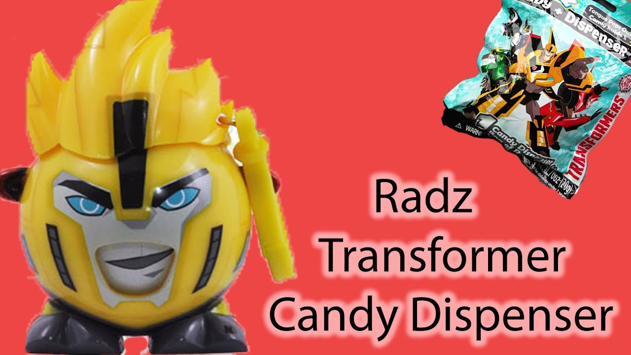Radz Transformer Candy Dispensers - Toys We Love - YouTube