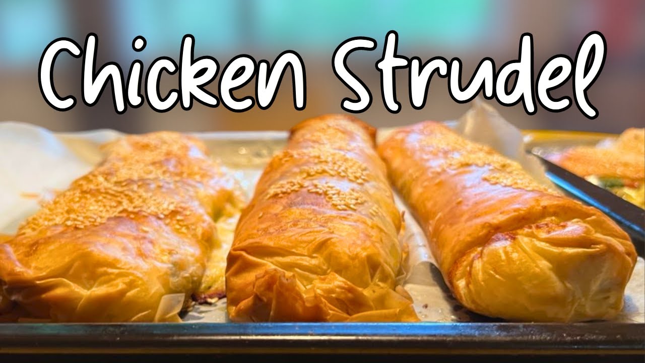 How to Make Chicken Strudel – A Crispy & Creamy Filo Pastry Dish! - YouTube