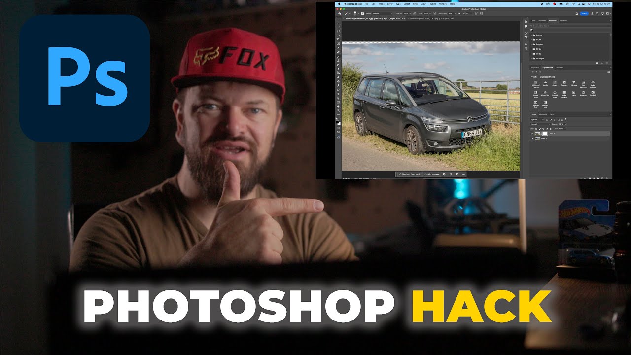 Car Photography Editing in Photoshop — Pro Technique Tutorial - YouTube