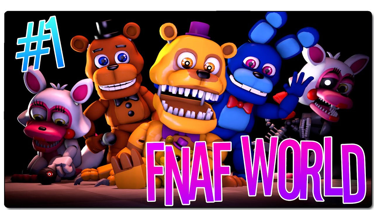FNAF WORLD - PARTE 1 | ¡ESTO NO DA MIEDO! | GAMEPLAY ESPAÑOL | PC - YouTube