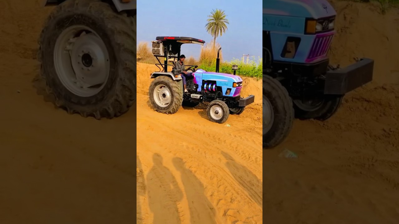 Eicher modified tractor #youtubeshorts #eichertractoryt #ytshorts # ...