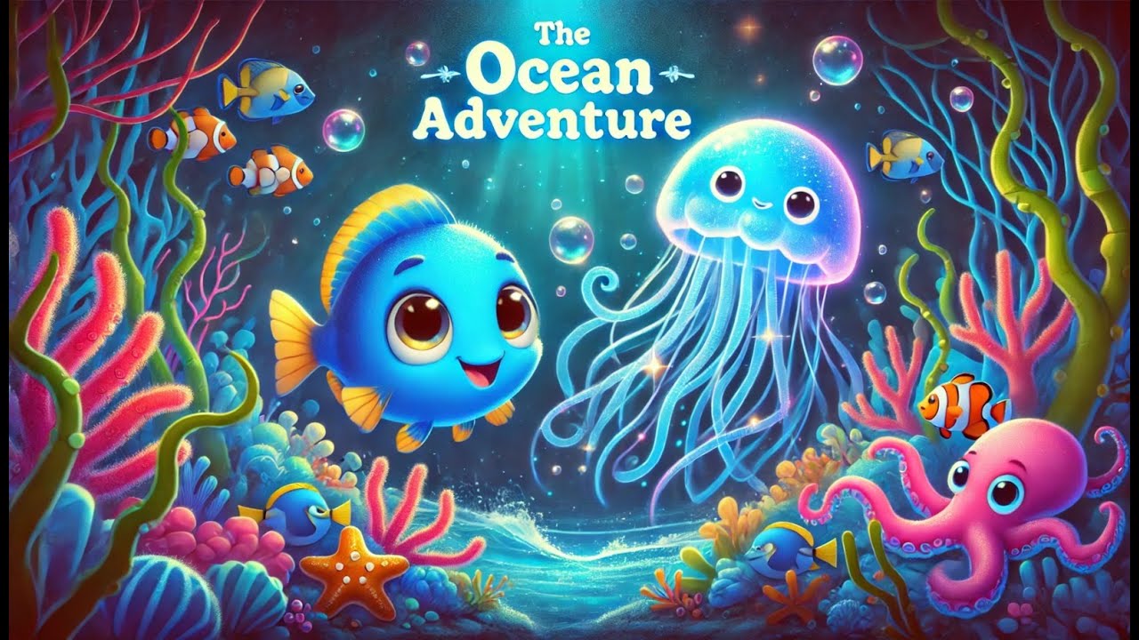 The Ocean Adventure - Fun Animated Story for Kids | Dreamland Stories ...