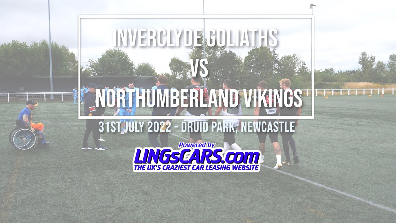 4K HIGHLIGHTS | INVERCLYDE GOLIATHS VS NORTHUMBERLAND VIKINGS - YouTube