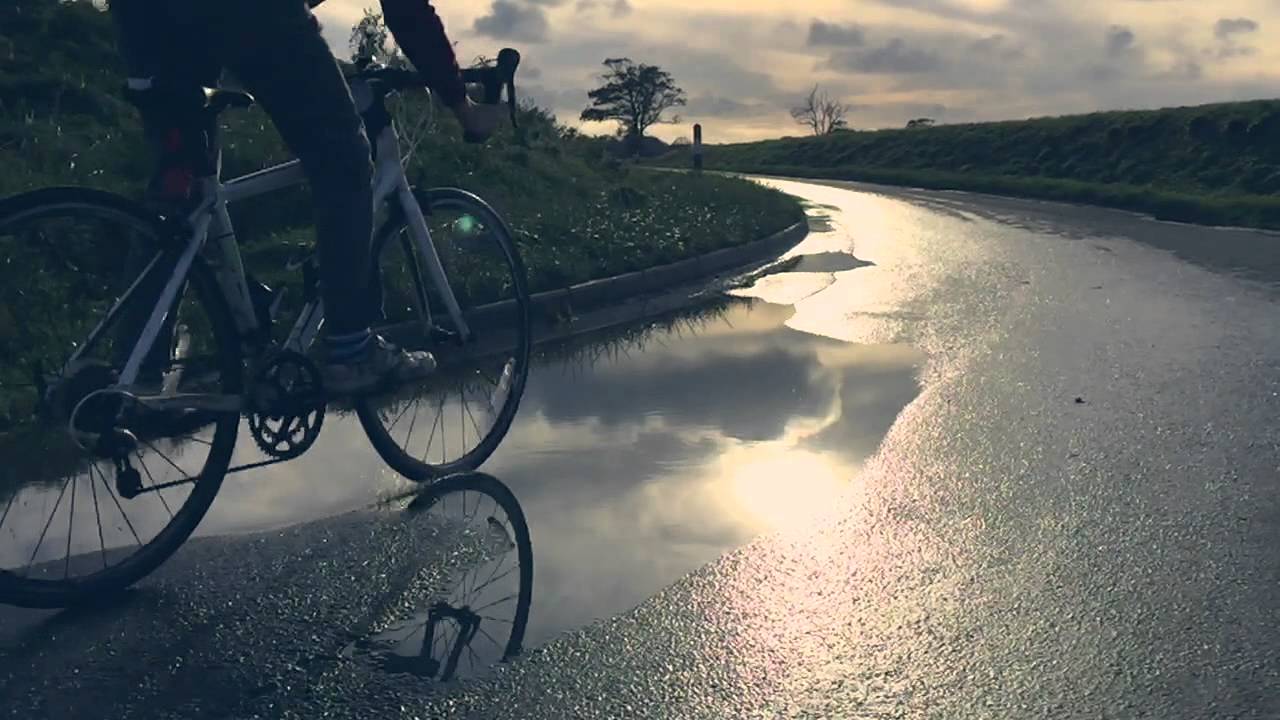 Road Bike in Slow Motion - YouTube