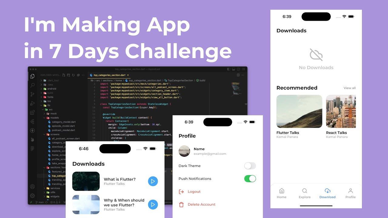 I'm Making App in 7 days Live | Day 4 | Session 1 - YouTube