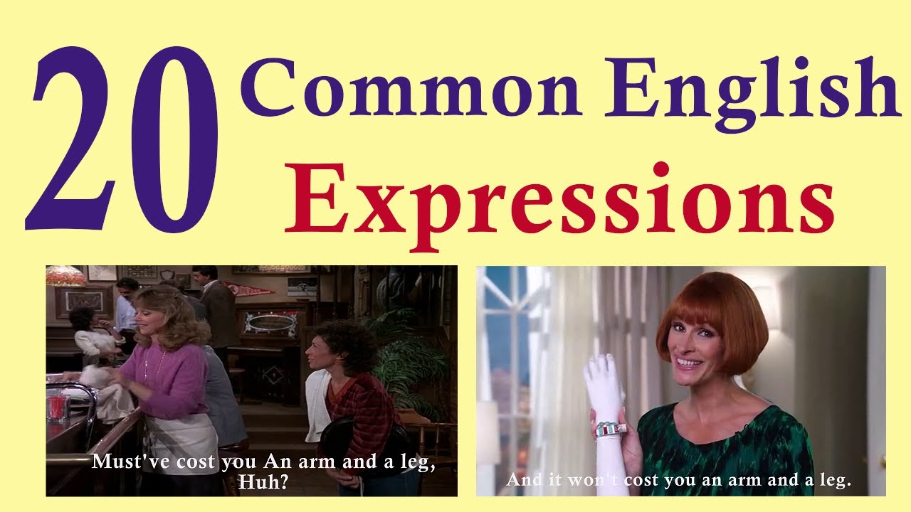 20 Common English Expressions with excerpts from Movies and TV series ...