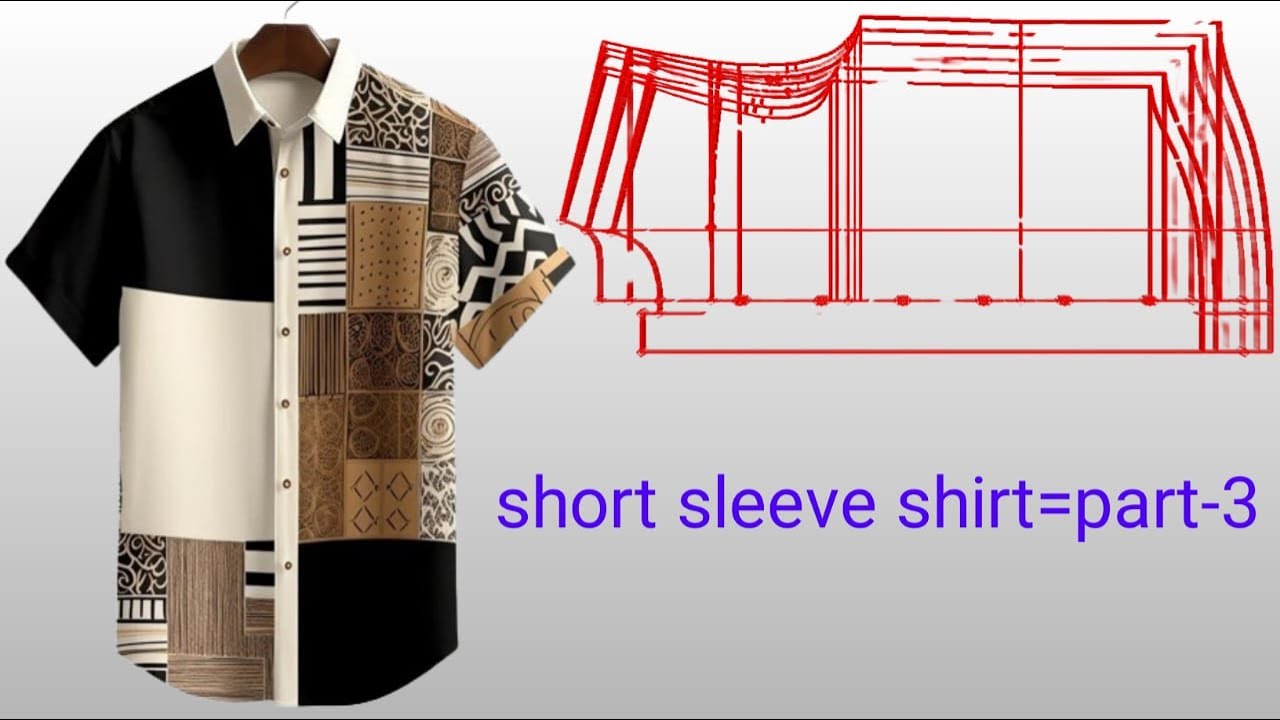 pattern grading rules | grading shirt pattern | grading tutorial shirt ...