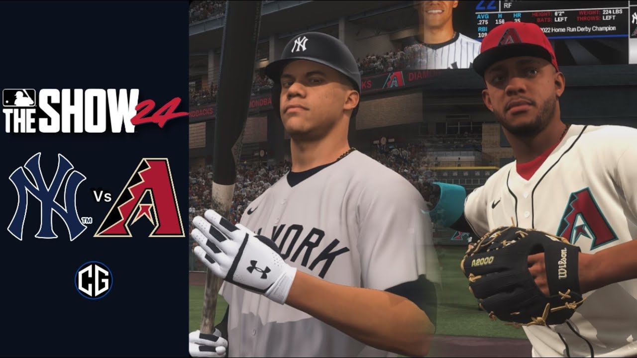MLB The Show 24 Yankees vs. D-backs Game 7 | Gameplay (PS5) - YouTube