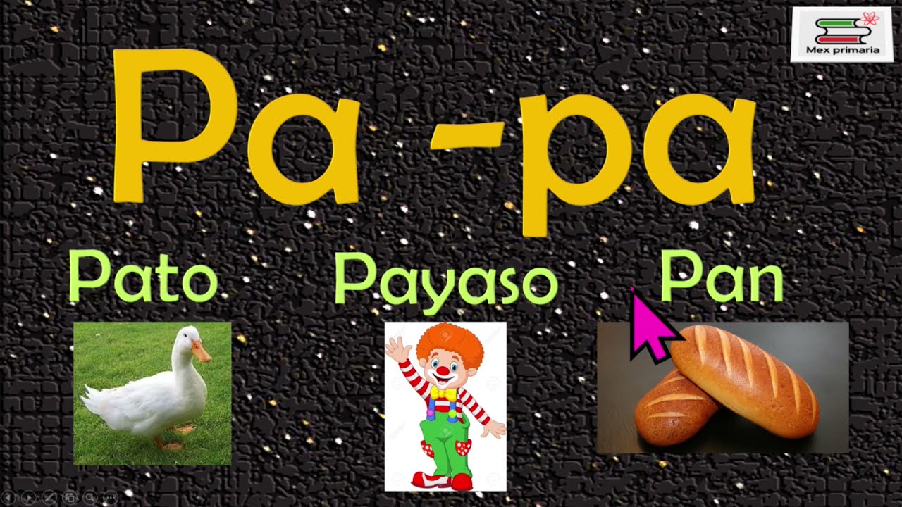 Estudiar, repasar, Silabas Pa,Pe,Pi,Po,Pu,silaba pa,pe,pi,po,pu - YouTube