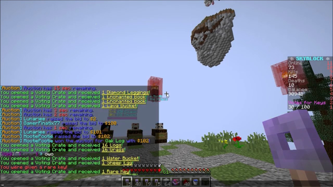 Disorbs Skyblock crate opening! - YouTube