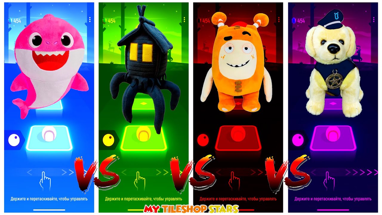 Baby Shark & Spider House Head & Oddbods & Cheriff Labrador. 🏆Who Is ...
