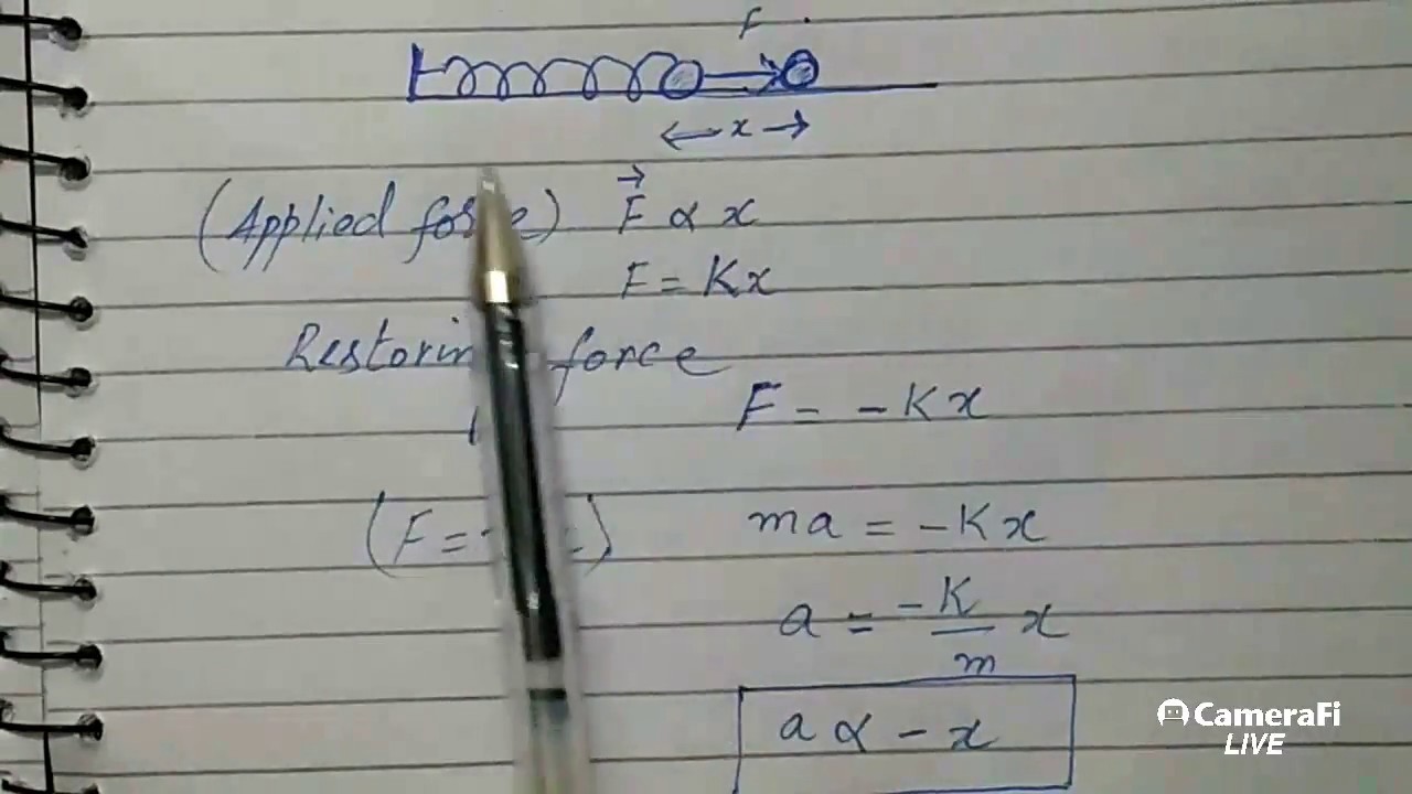 Physics 10 th class chapter 10 simple Harmonic motion and waves by the ...