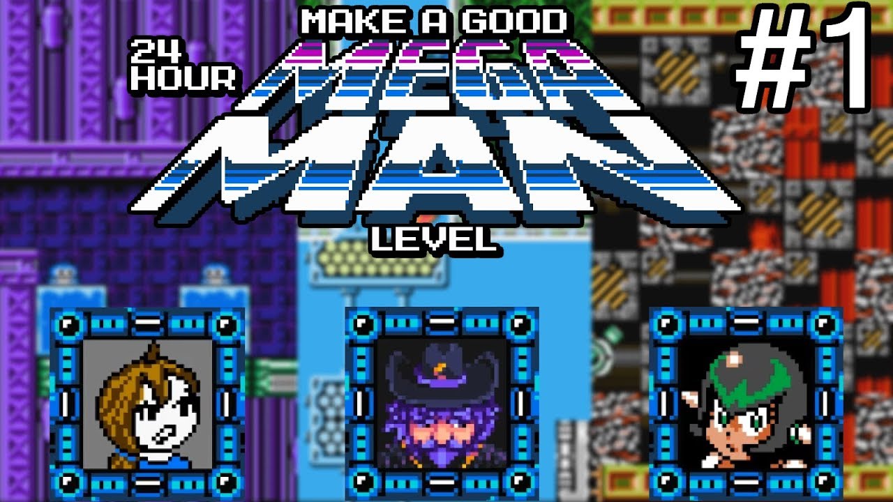 Let's Play Make a Good 24 Hour Mega Man Level - #1: Breaking Polluted ...