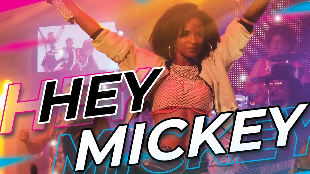 Hey Mickey with 80s Mix Tape - DFW 80s Party Band - YouTube