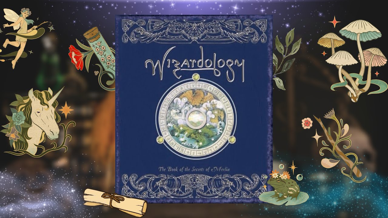 Wizardology: The Book of the Secrets of Merlin Flipthrough - YouTube