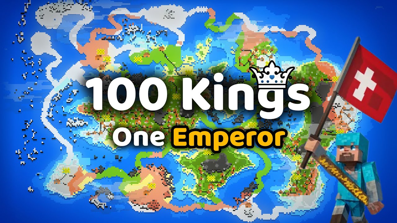 100 Kings in an Empire! The Civil war in Worldbox - YouTube