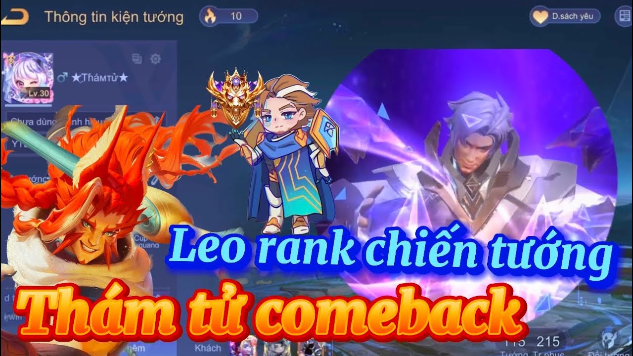 LQM TV | Series leo rank chiến tướng cùng Thám Tử sau khi comeback phần ...