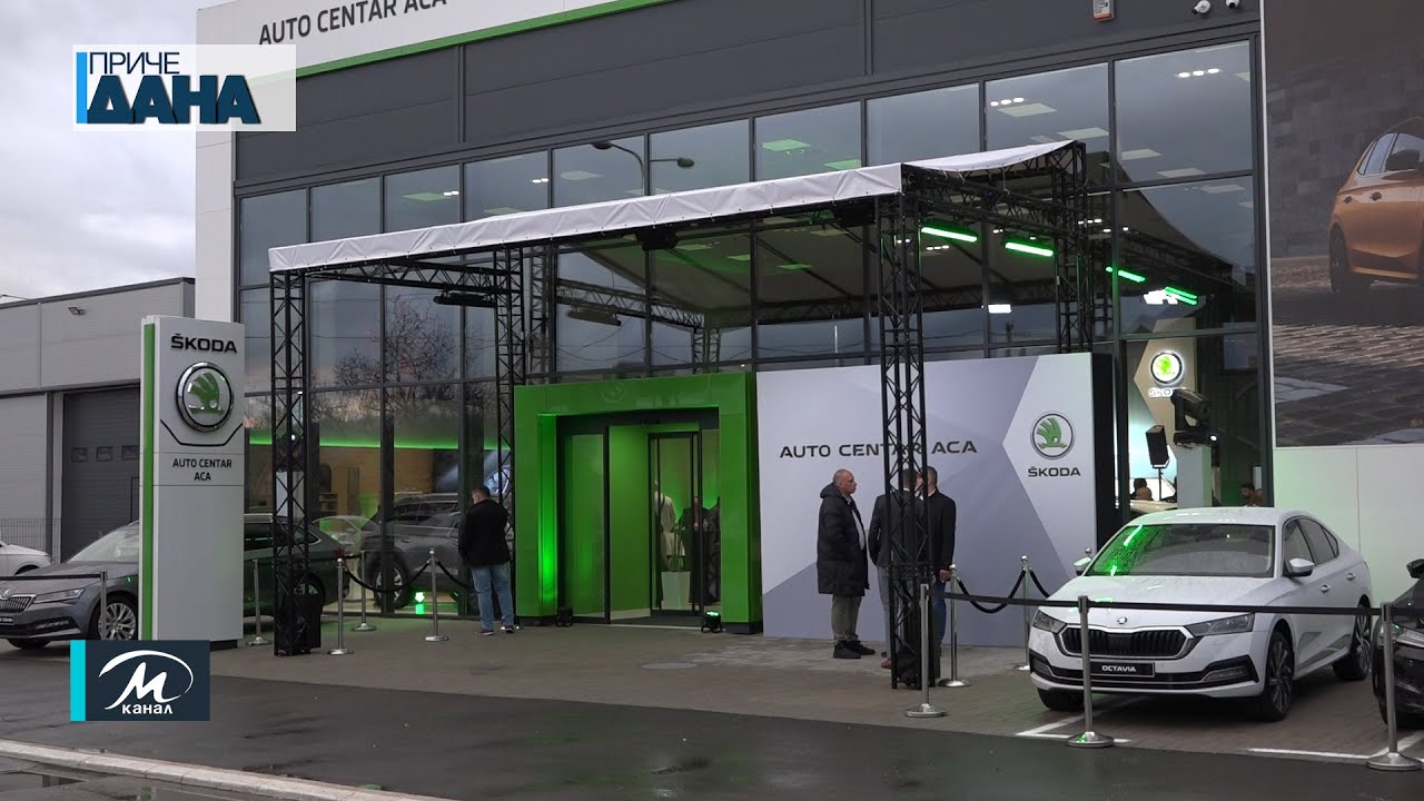 „Auto centar Aca“ otvorio novi prodajno-servisni salon - YouTube
