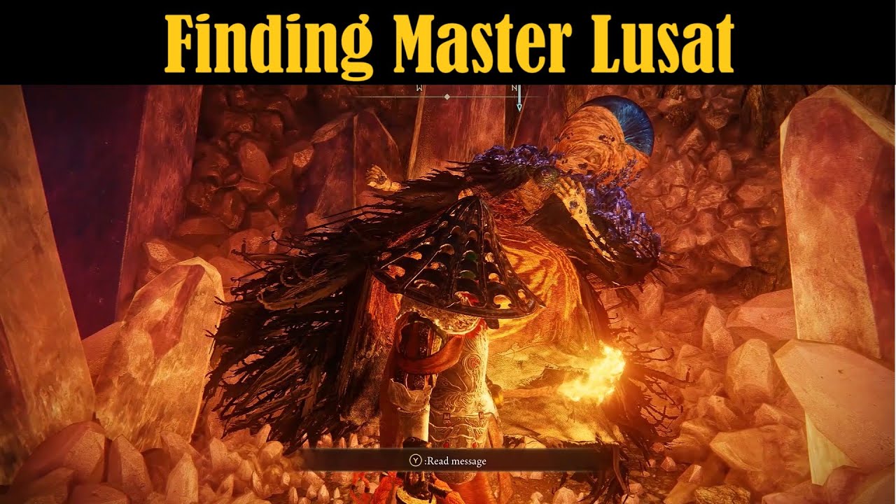 Find Master Lusat, location - Elden Ring Sellen Quest - YouTube