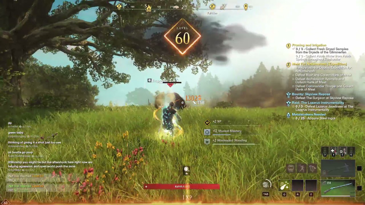 Finally hit level 60 - New World - YouTube