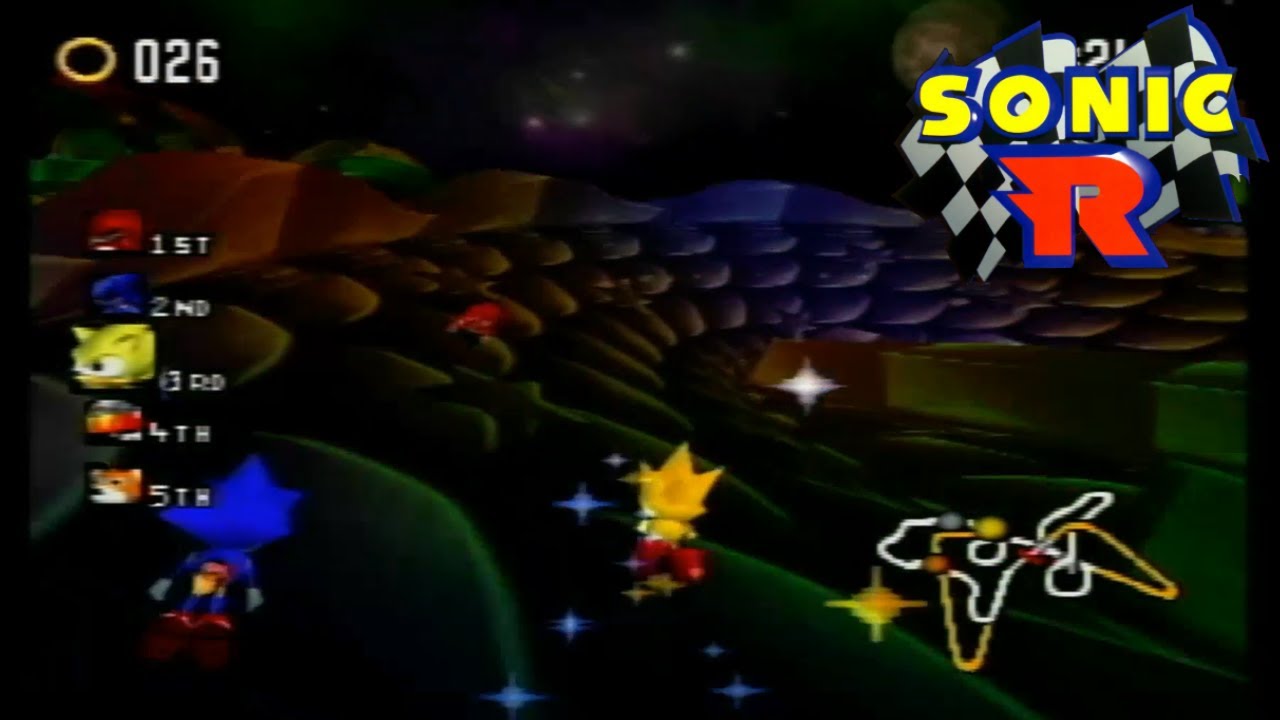 We're Super Sonic Racing! [Sonic R (2 of 2)] - YouTube