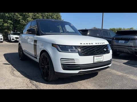 2018 Land Rover Range_Rover Naperville, Aurora, Burr Ridge, Lombard ...