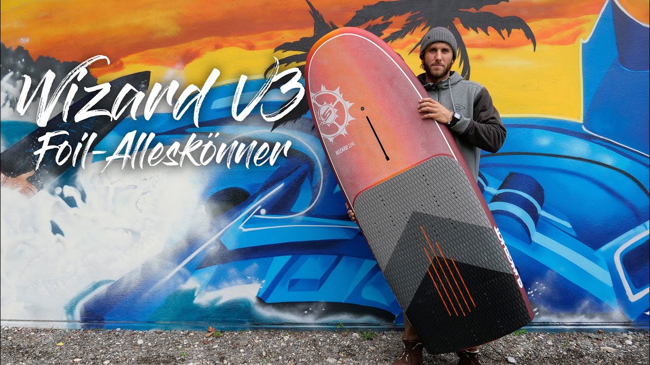 Slingshot Wizard V3 - Foilwindsurf und Wingfoil Alleskönner - YouTube