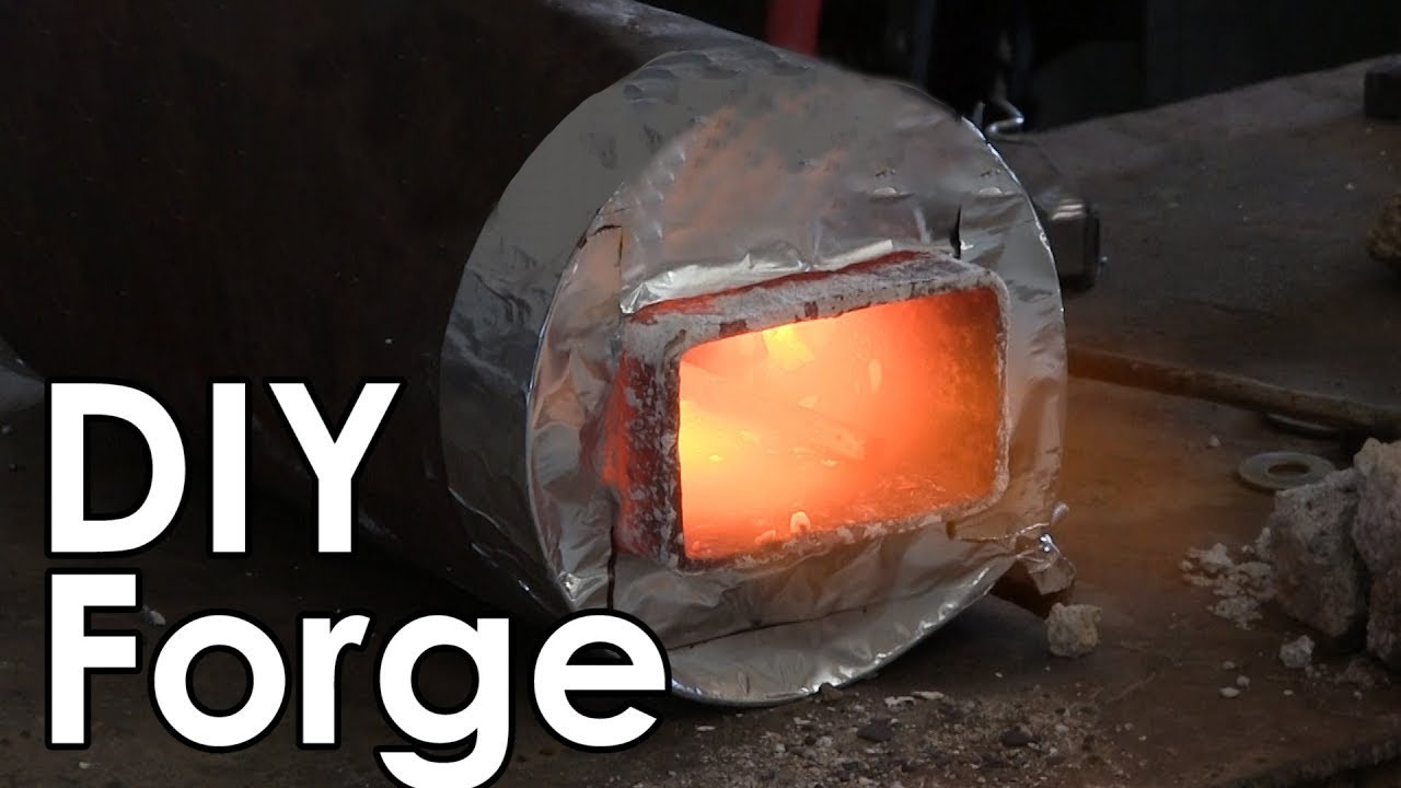 Building a DIY FORGE for about 4 minutes - YouTube