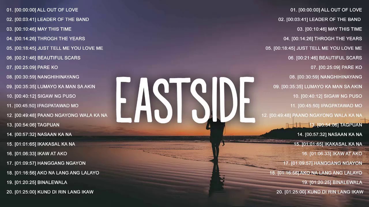 EASTSIDE BAND PH | NONSTOP | East Side Band Playlist | TOP COVER - YouTube