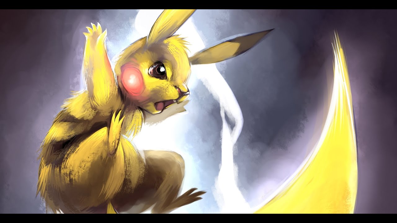 Pikachu speedpaint - YouTube