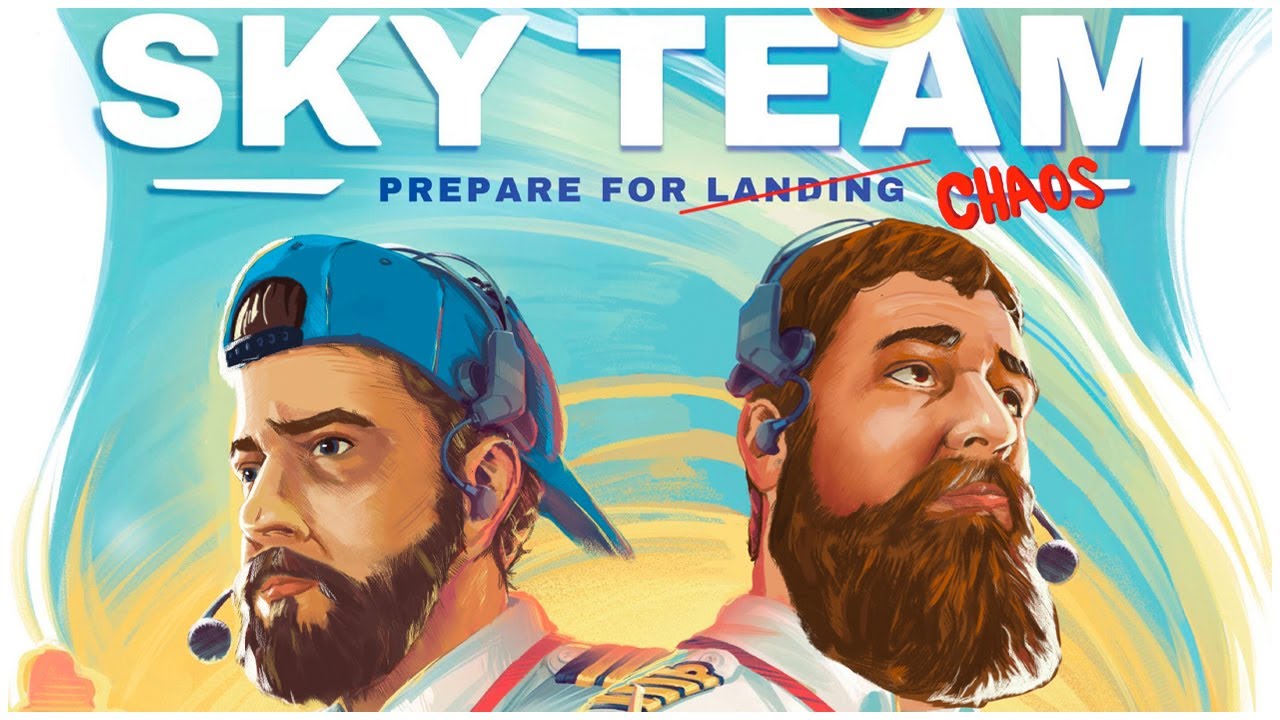CAN TWO GOOFS LAND A PLANE? | SKY TEAM (2-PLAYER GAME PLAY) - YouTube