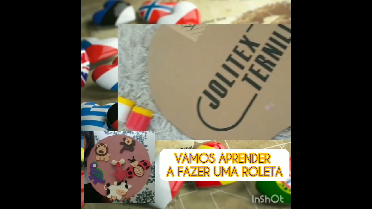 ROLETA COMO FAZER PARA AS CRIANÇAS BRINCAREM - YouTube