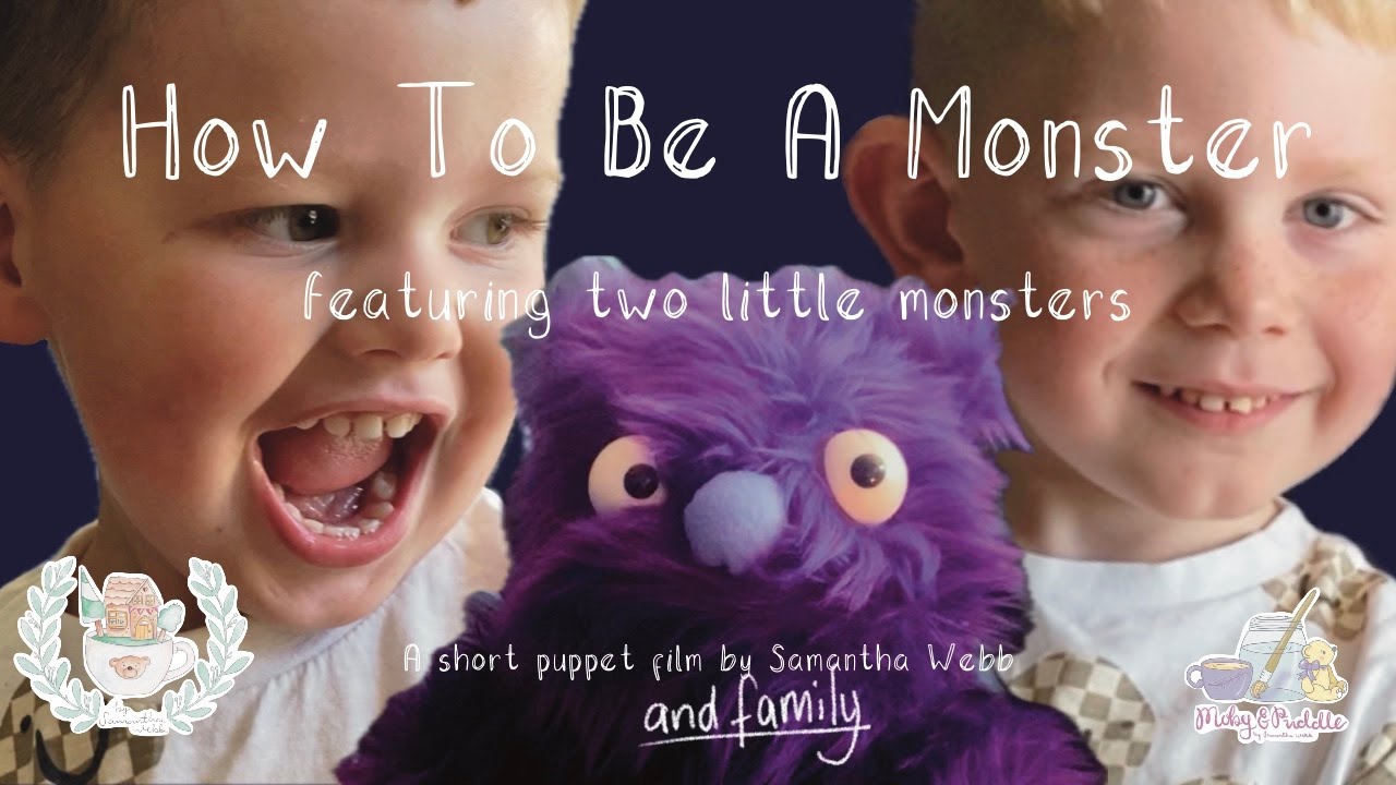 How To Be A Monster Featuring Two Little Monsters and Glub - a short ...