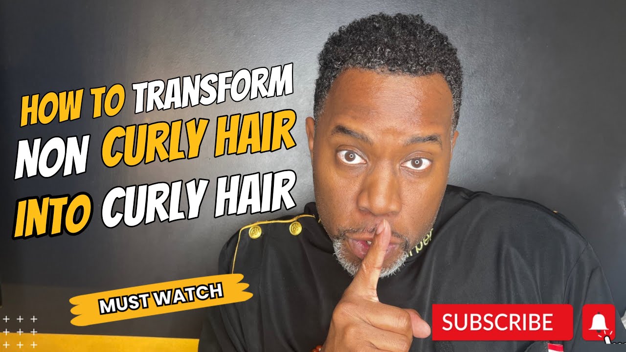 HOW TO TRANSFORM NON CURLY HAIR INTO CURLY HAIR | TOP SECRET🤫 #curls # ...