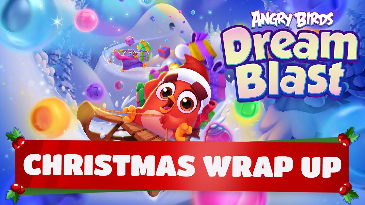 Angry Birds Dream Blast: Christmas Wrap Up! - YouTube