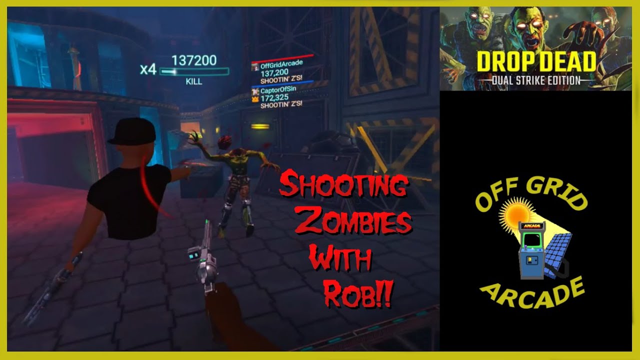 Quest 2 VR Drop Dead Dual Strike Zombie Shooter Multiplayer - YouTube