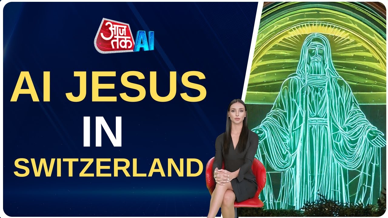 AI Jesus in Swizz Church | AI Powered Jesus | St. Peter's Chapel | AI ...