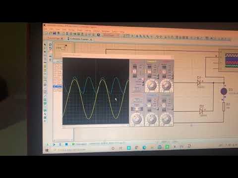 Rectificador de Onda Completa (proteus) - YouTube