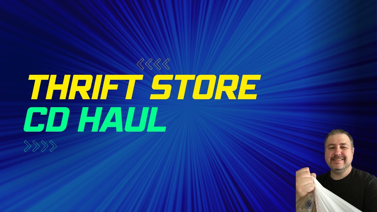 Thrift Store CD Haul. What Did I Get? - YouTube