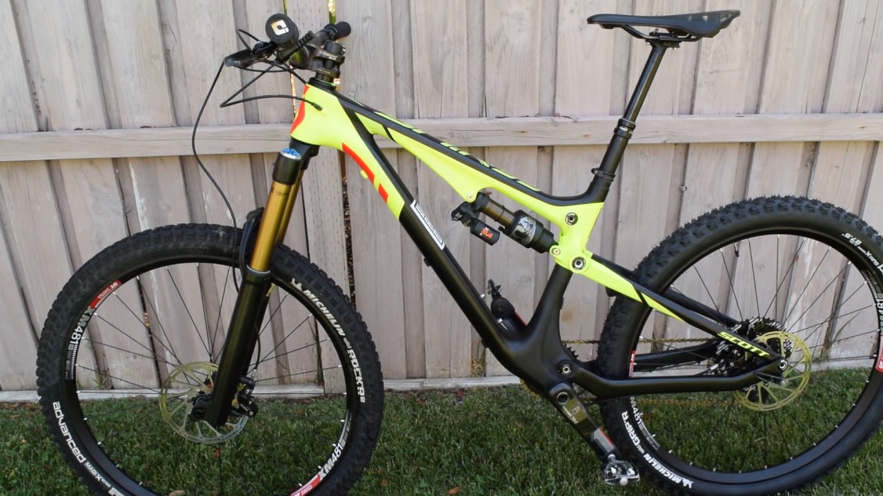 Scott Genius Mountain Bike & FOX Fork Protection Kit - YouTube