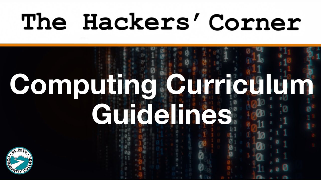 The Hackers' Corner 26: Computing Curriculum Guidelines for ...